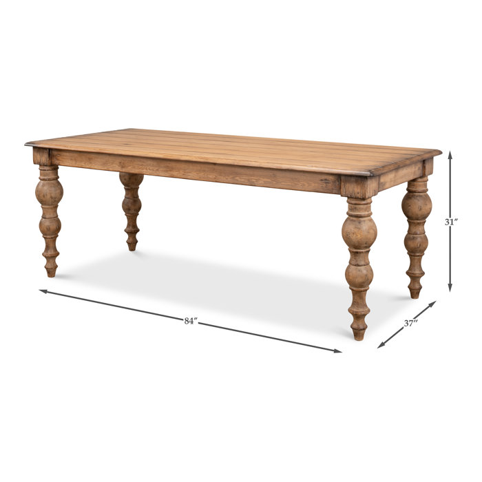 Sarreid Ltd Bixby Rectangular Dining Table | Perigold